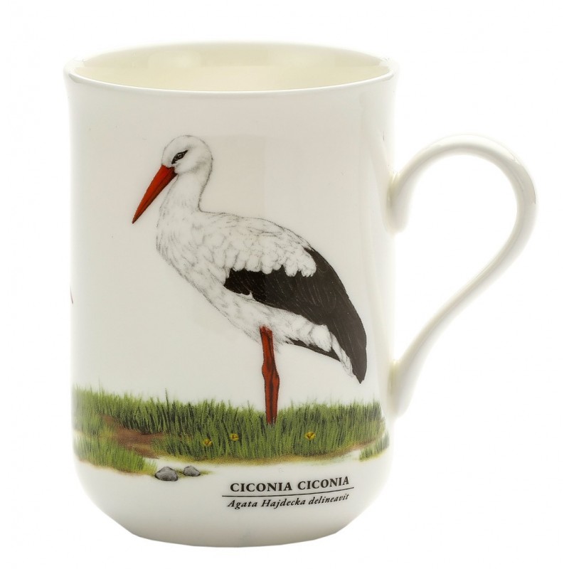 Kubek ptaki polski bocian biały